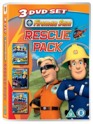 Fireman Sam - Rescue Pack (Triple Pack) - DVD - musicMagpie Store