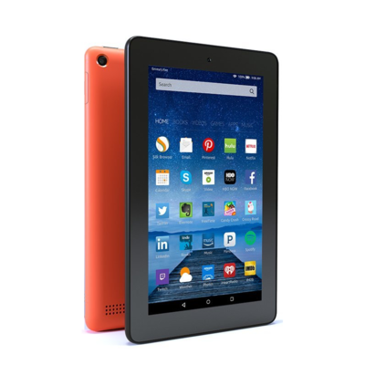 Amazon Kindle Fire 7in (5th Gen) 16GB Orange Very Good - musicMagpie Store