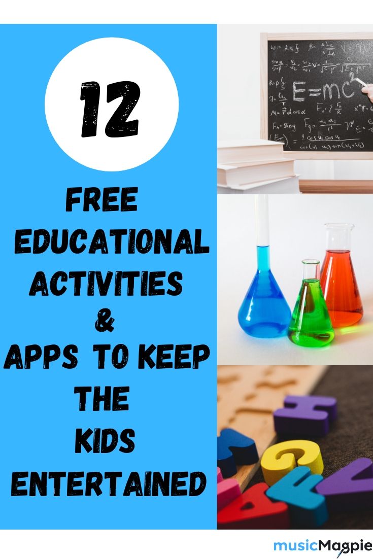 12 free educational activities & apps to keep the kids entertained ...